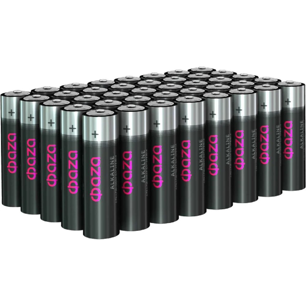 Батарейка ФАZА Элемент питания алкалиновый AAA/LR03 1.5В Alkaline Pack-40 (уп.40шт), использования в приборах