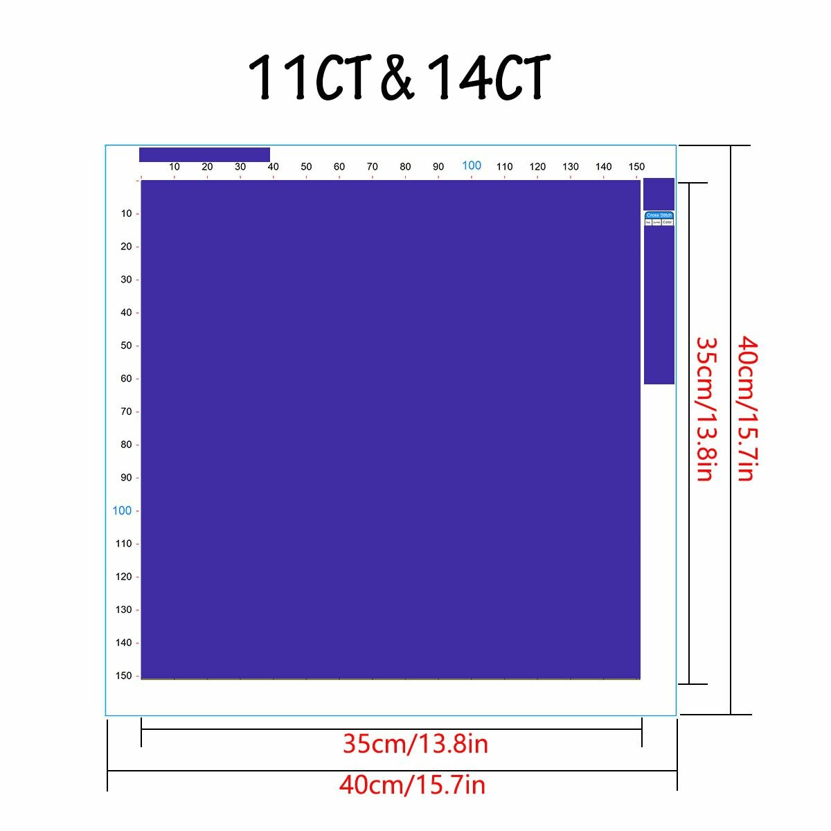 1 беспрамочный набор вышивки 11CT 30 * 40см / 11,8 * 15,7 дюйма, лебедь в форме сердца, до 26 цветов, включая иглы, нити, рисунки и холст