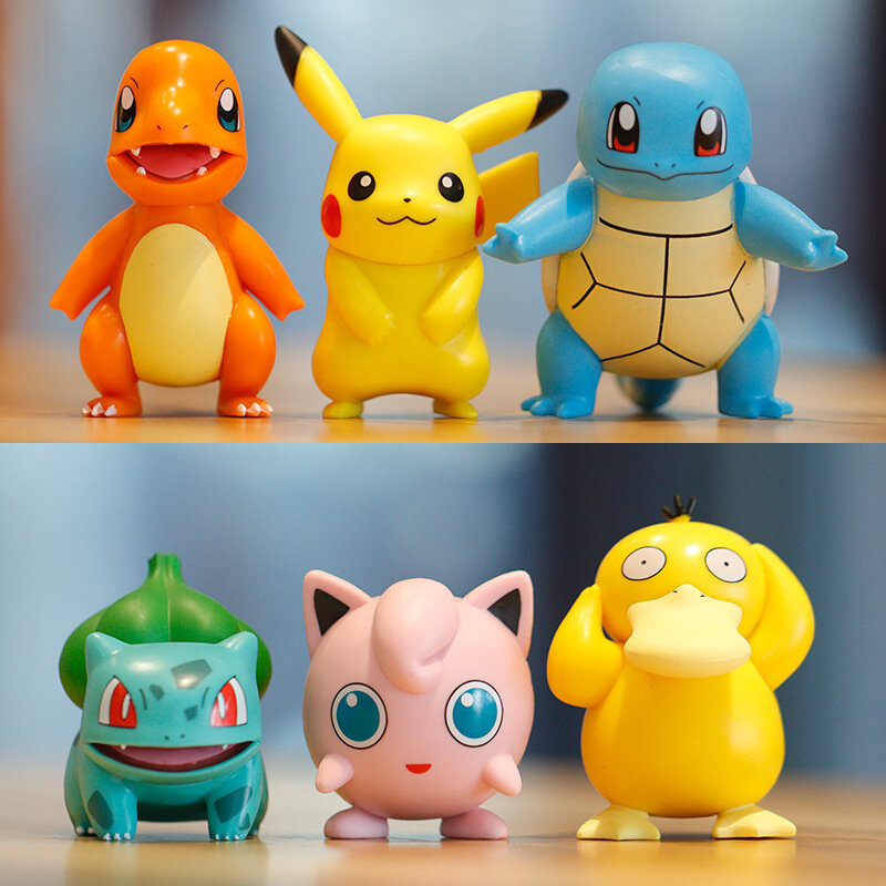 (№2) Набор фигурок Покемон Пикачу/Pokemon 6шт (5-8 см)
