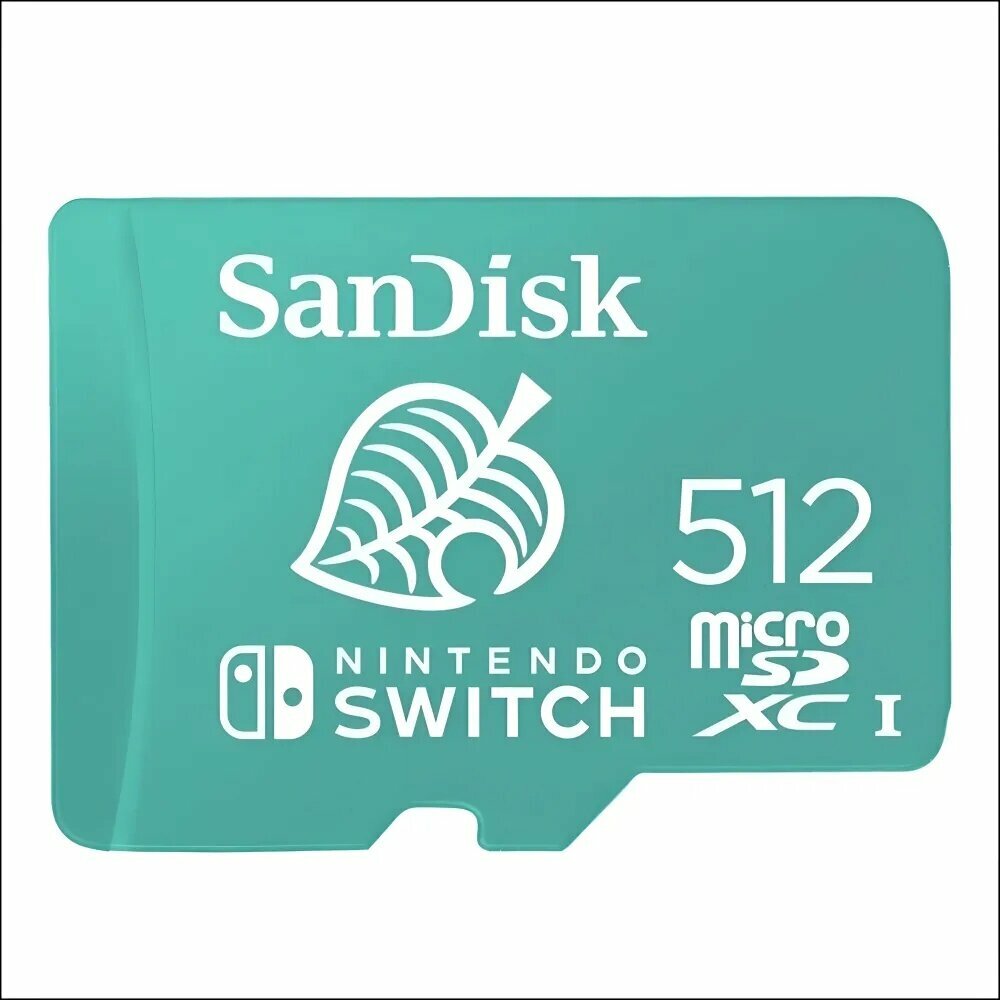 Карта памяти MicroSD 512Gb SanDisk Nintendo Switch (SDSQXAF-512G-GN6MA)