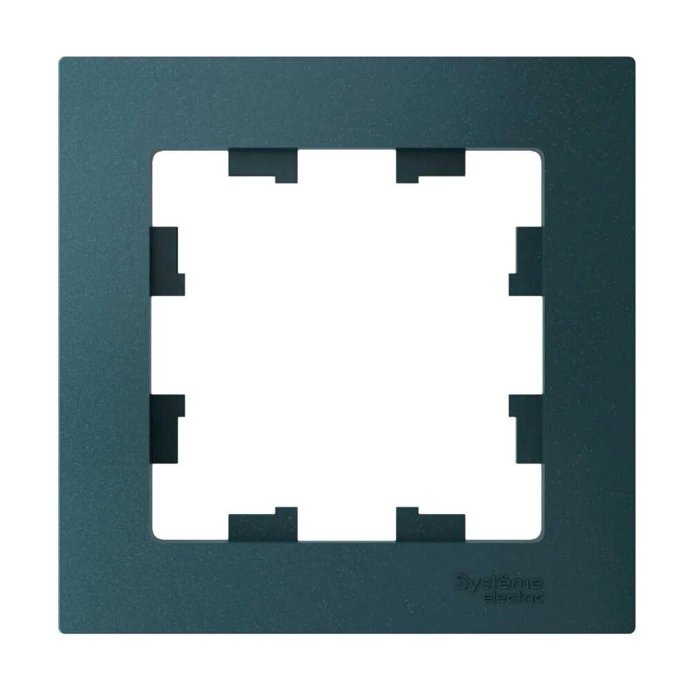 1-ая рамка Systeme Electric AtlasDesign Изумруд SE ATN000801, из качественного, цвете изумруд одинарная