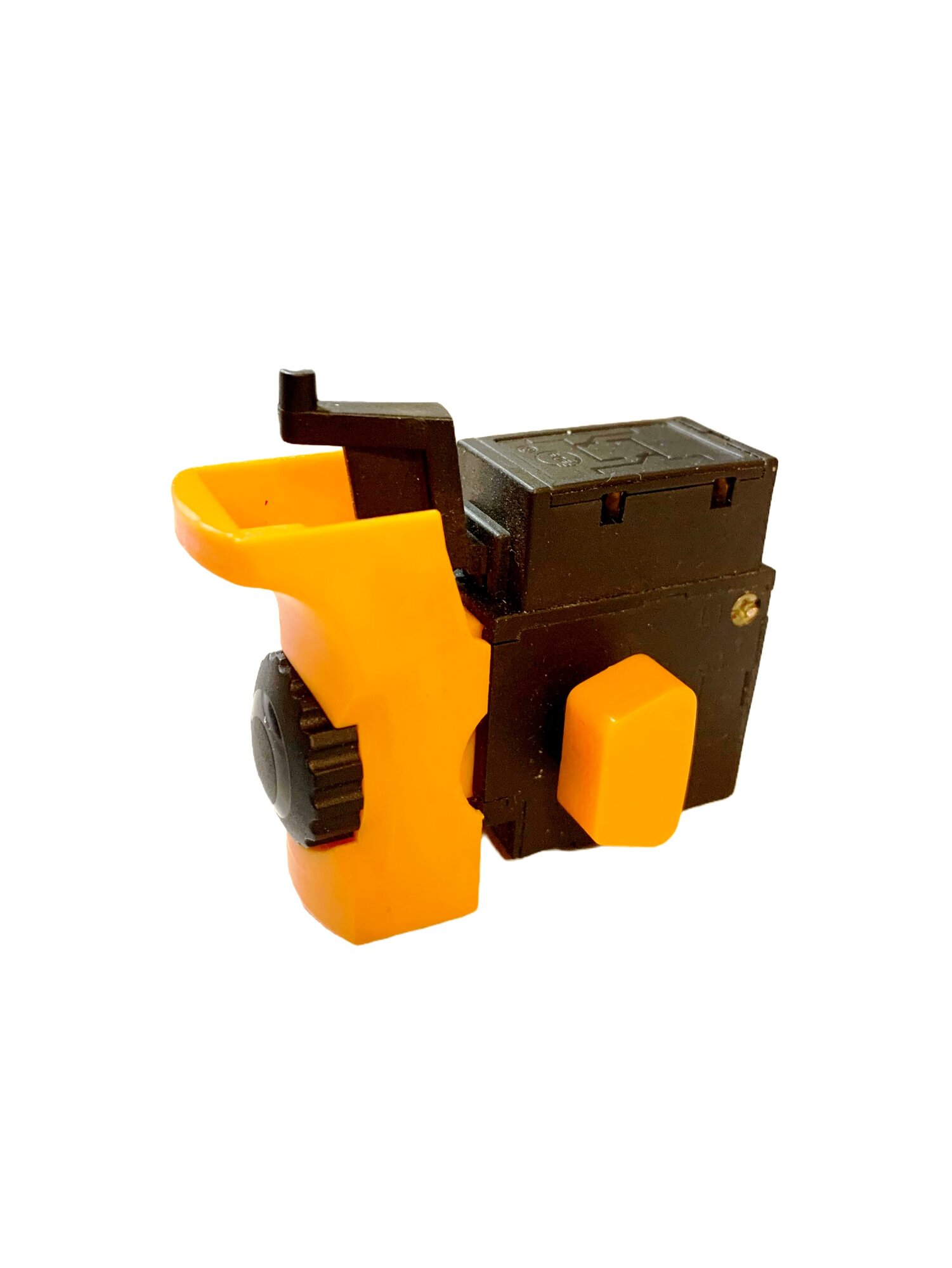 Выключатель (8857) 5E4 (6A) с фиксатором, для китайских перфораторов/дрелей. С регулировкой оборотов.