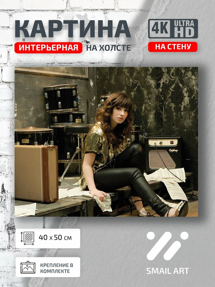 Картина на холсте интерьерная 40 на 50 на стену Портрет Portrait для салона красоты портрет