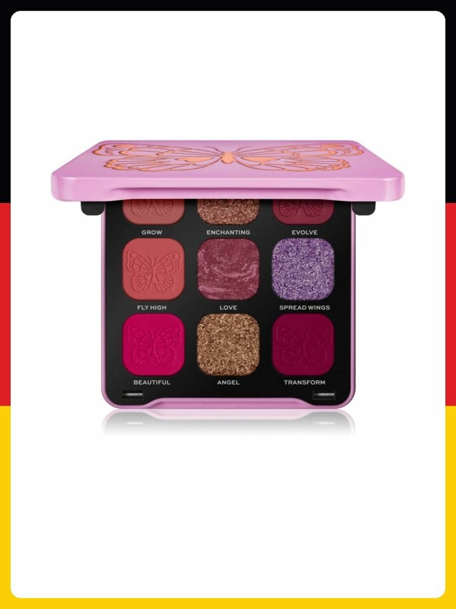 Тени для век I Heart Revolution Butterfly Eyeshadow Palette Butterfly Wonderland, 9,9 г