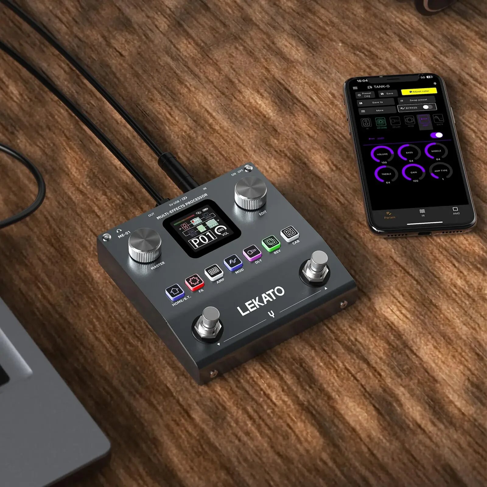 Lekato Pocket Multi-Effects Pedal