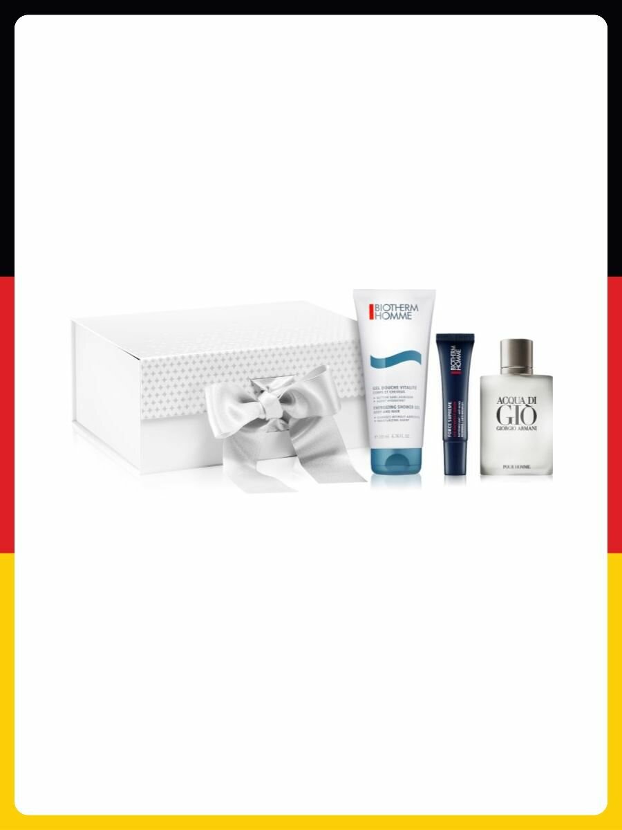 Набор парфюмерный BIOTHERM HOMME Basic Line Energizing Shower Gel Gift Set for Men