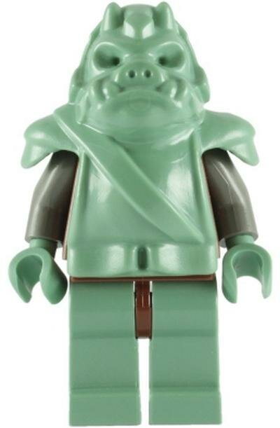 Минифигурка Lego sw0075 Gamorrean Guard (Dark Gray Arms)