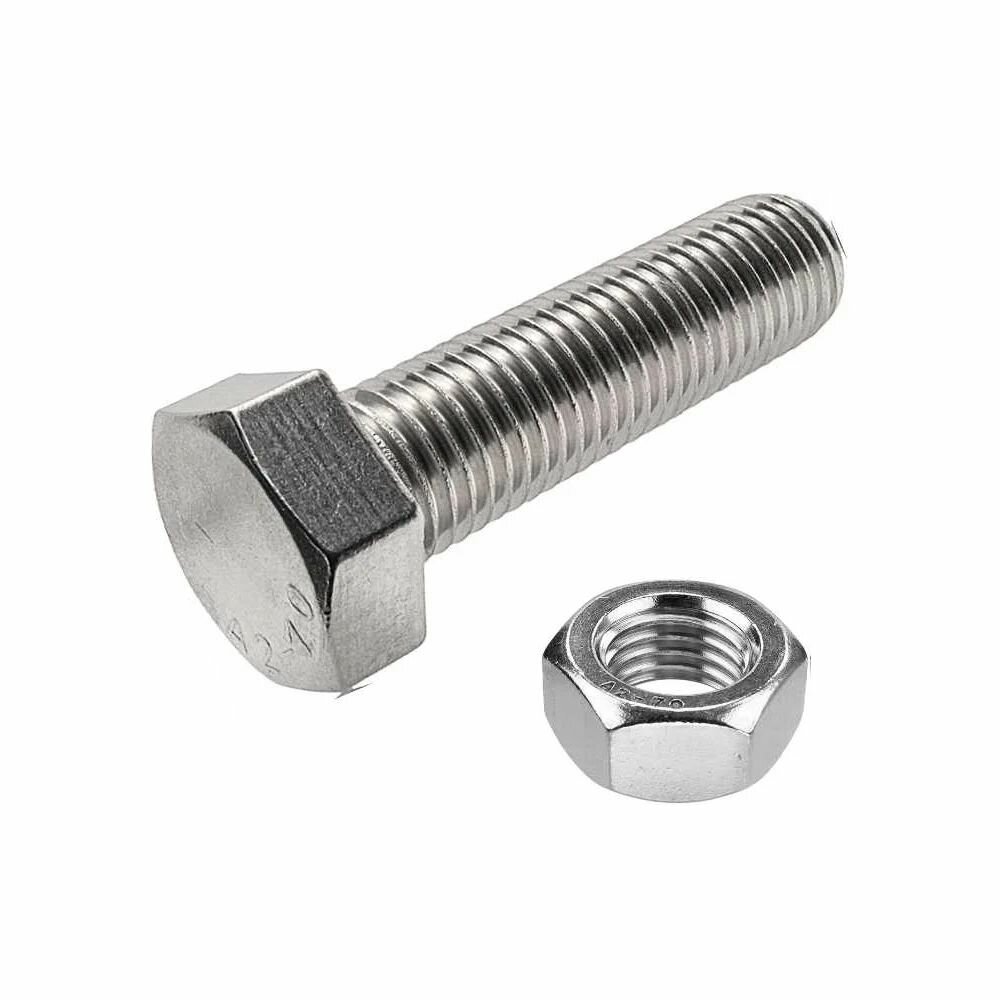 Нержавеющий болт 23 болта М3x30 мм DIN 933 10 шт. 11458