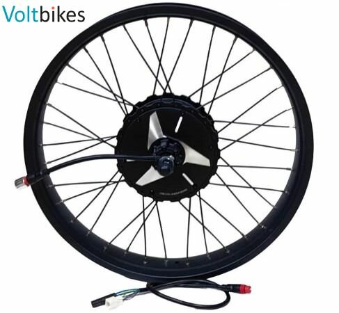 Мотор-колесо для фэтбайка заднее редукторное, 24" 1200Вт, 190мм, MXUS GDR19-SR FAT