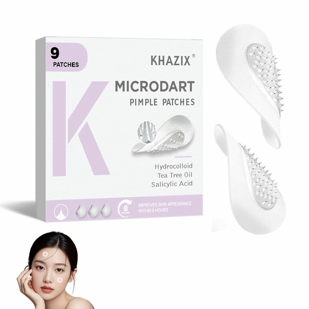 9шт Патчи с микроиглами от акне