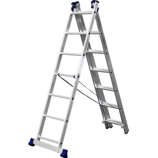 Лестница универсальная Сибин 38833-07, 3х7 ступеней