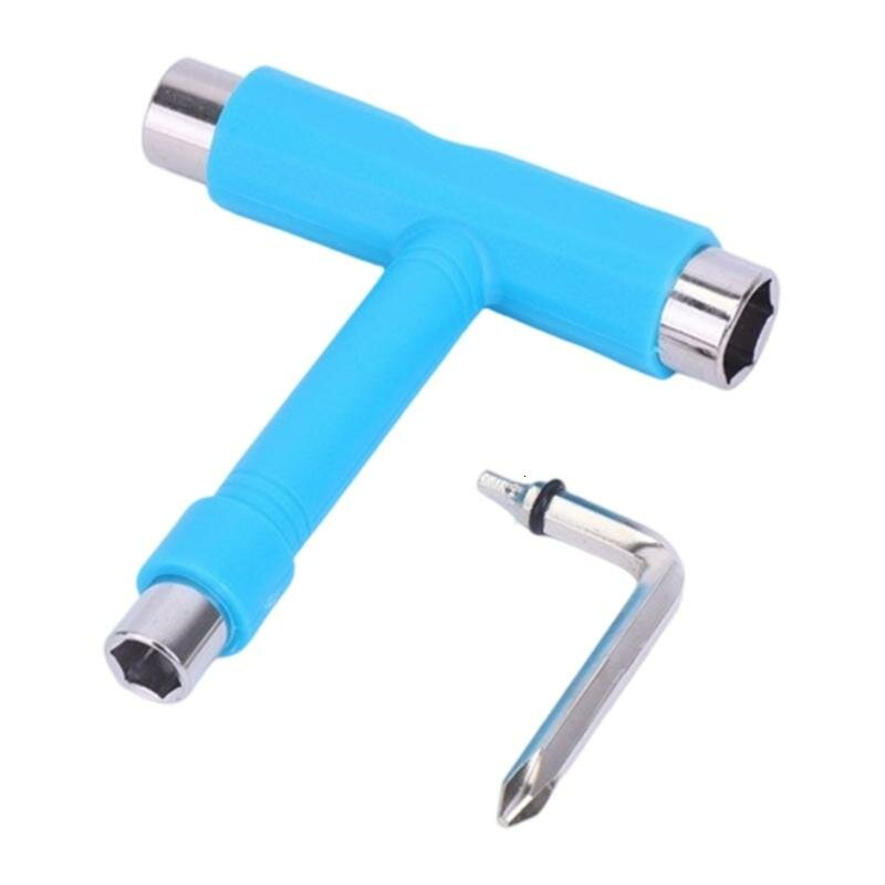 T-образный ключ для скейтборда, Небесно-голубой
