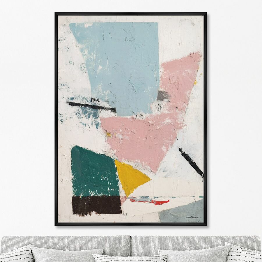 Картина на стену для интерьера. Регата, No 2, 2025г. Размер: 75х105см. Печать на натуральном Холсте.