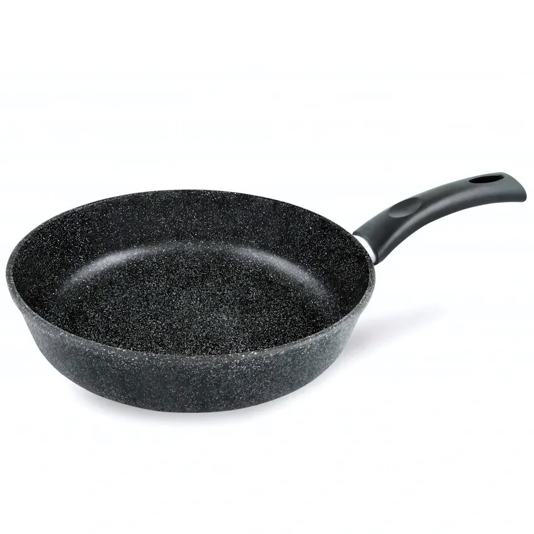 Сковорода 28 см Neva Granite, литой алюминий, антипригарное покрытие, ручка из бакелита, идеальна для вашей кухни