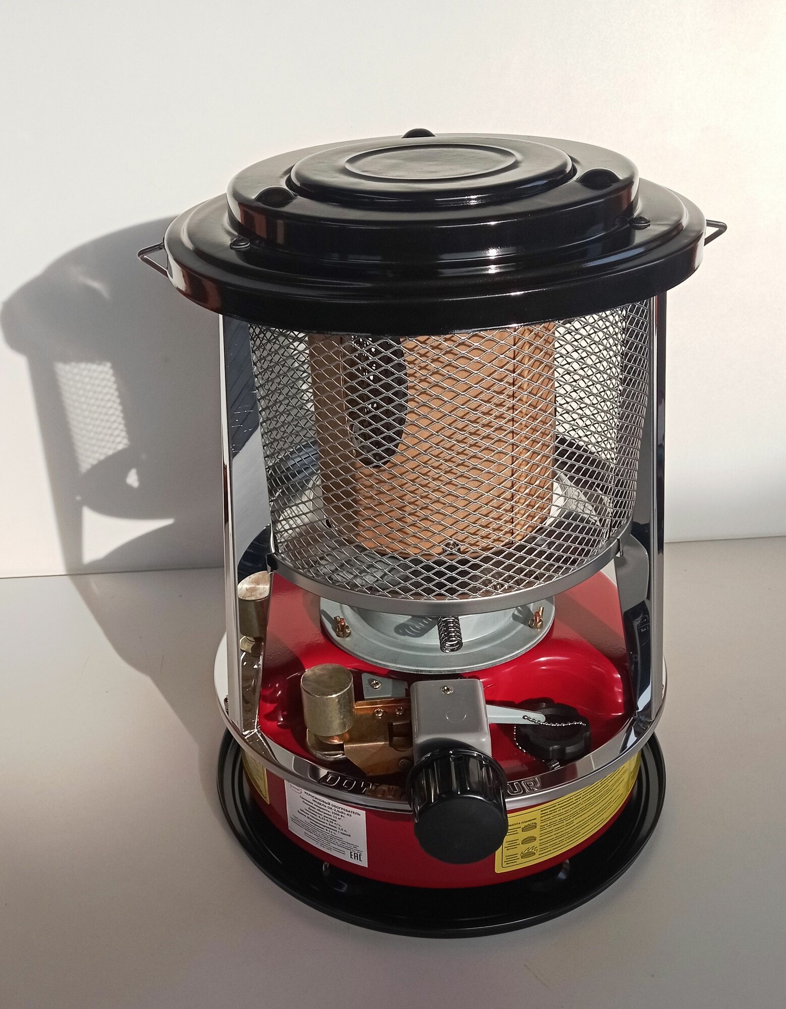 Обогреватель керосиновый "Умница" ОК-2,5кВт-АЗ с автоматическим гашением пламени при опрокидывании