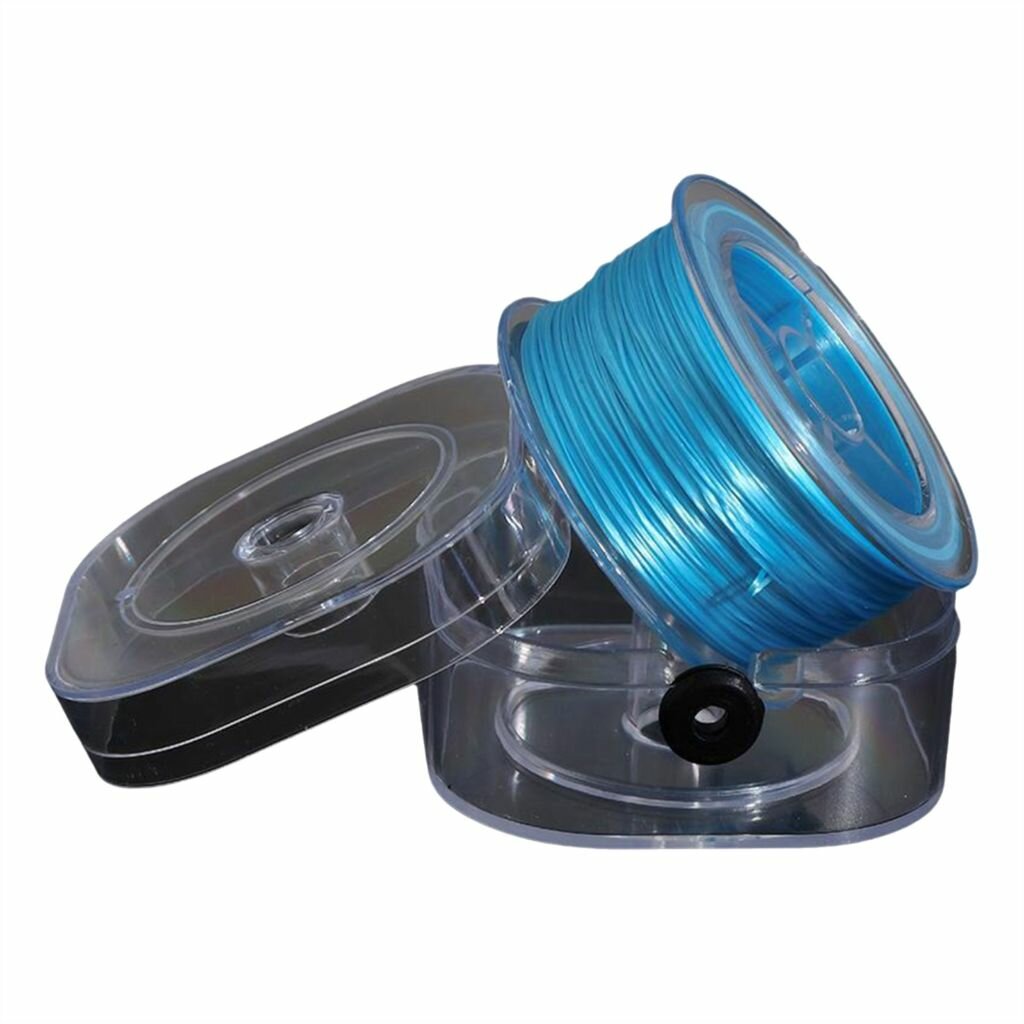 Эластичный шнур из бисера 100 м для браслетов, 0,7 мм с чехлом-держателем, браслеты, ожерелья, изготовление ювелирных изделий