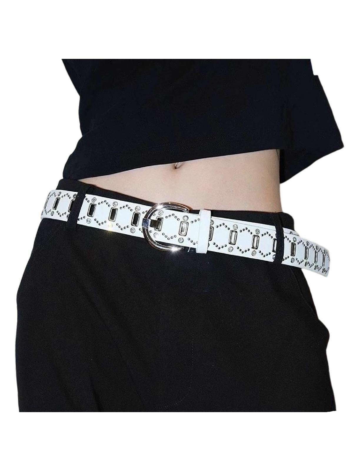 Блестящий пояс с камнями