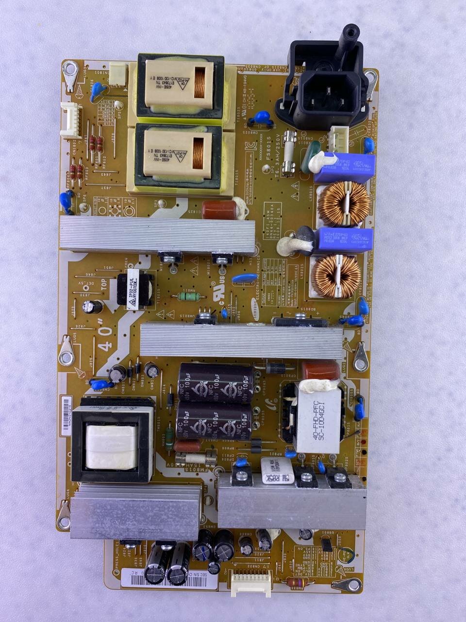 Блок питания PSU: BN44-00340A REV1.1 I40F1_ASM для телевизора LE40C630K1W , LE40C650