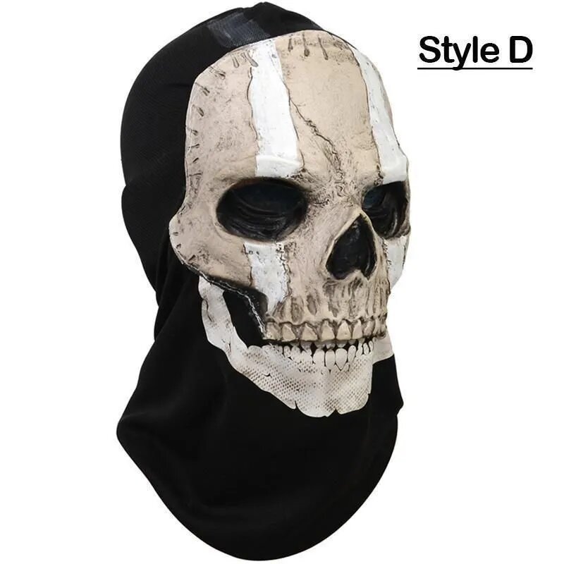 Балаклава-маска Череп Гоуст Ghost из Call of Duty "череп и призрак", маска для шлема
