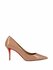 Туфли Christian Louboutin Pointed leather pumps, размер 38, разноцветный