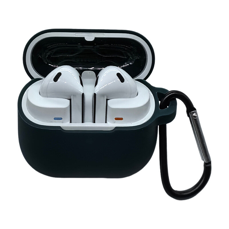 Премиум силиконовый чехол для наушников Samsung Galaxy Buds3 и Buds3 Pro с креплением и OPP-пакетом
