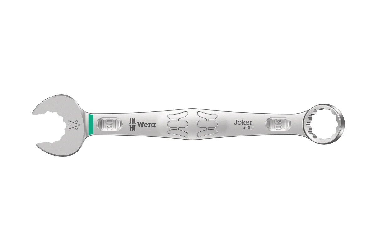 Ключ гаечный WERA комбинированный, 30 x 330 мм 6003 Joker