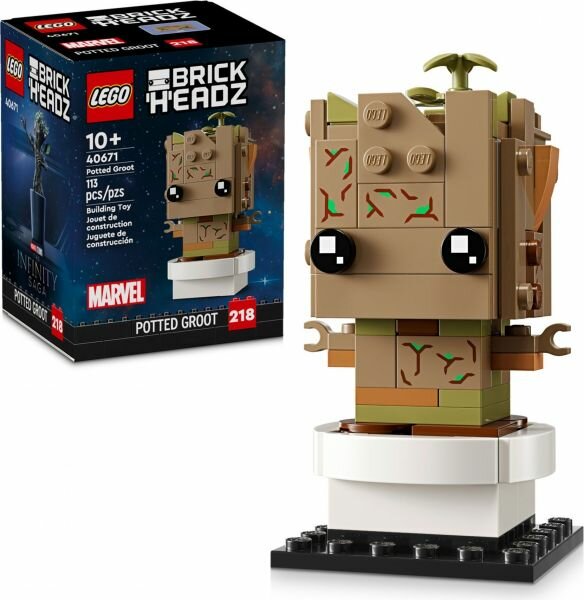 Lego 40671 BrickHeadz Грут в горшке