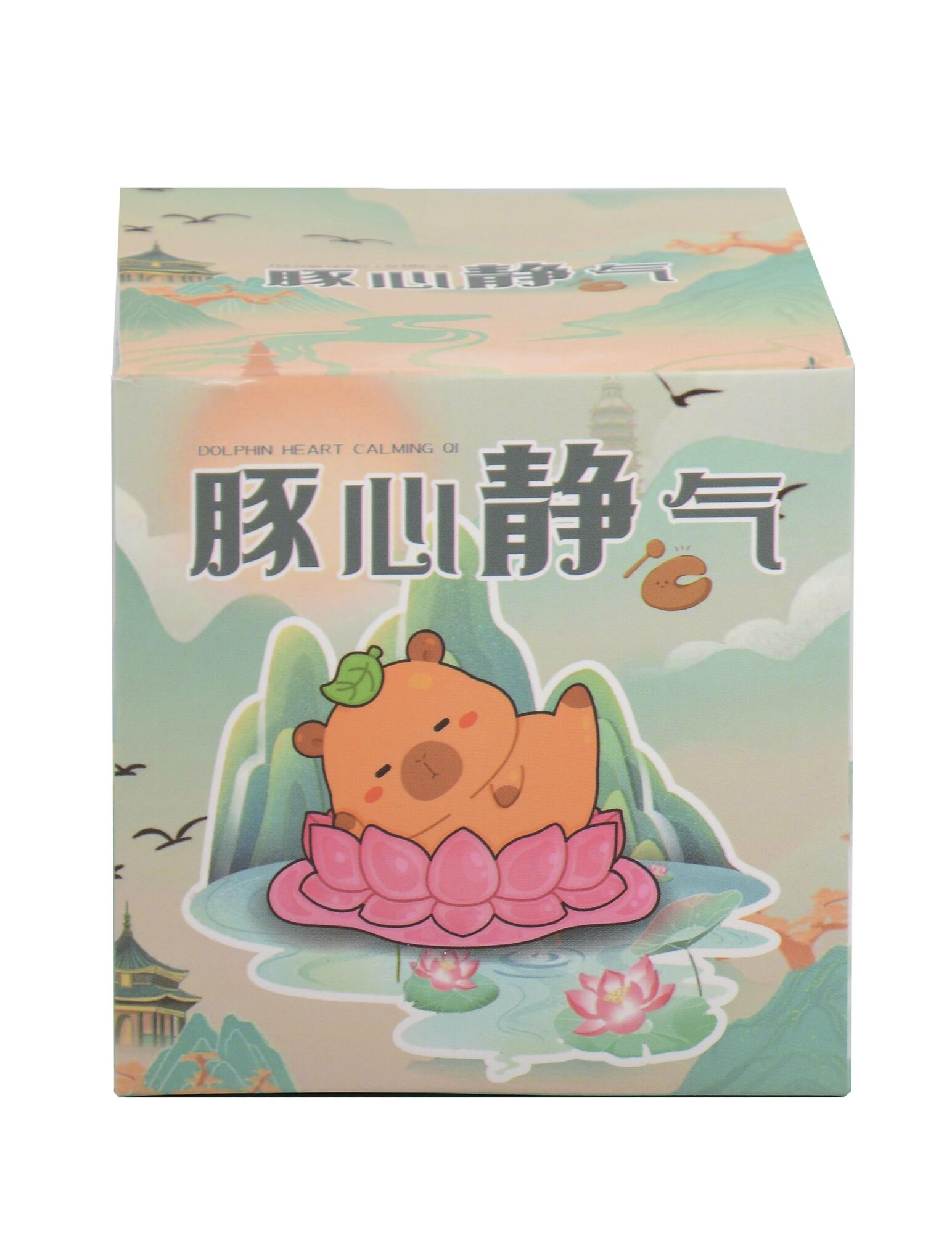 Игрушка Капибара на отдыхе (5см) (пластик) (Blind Box) (12-7003-202508-M340)