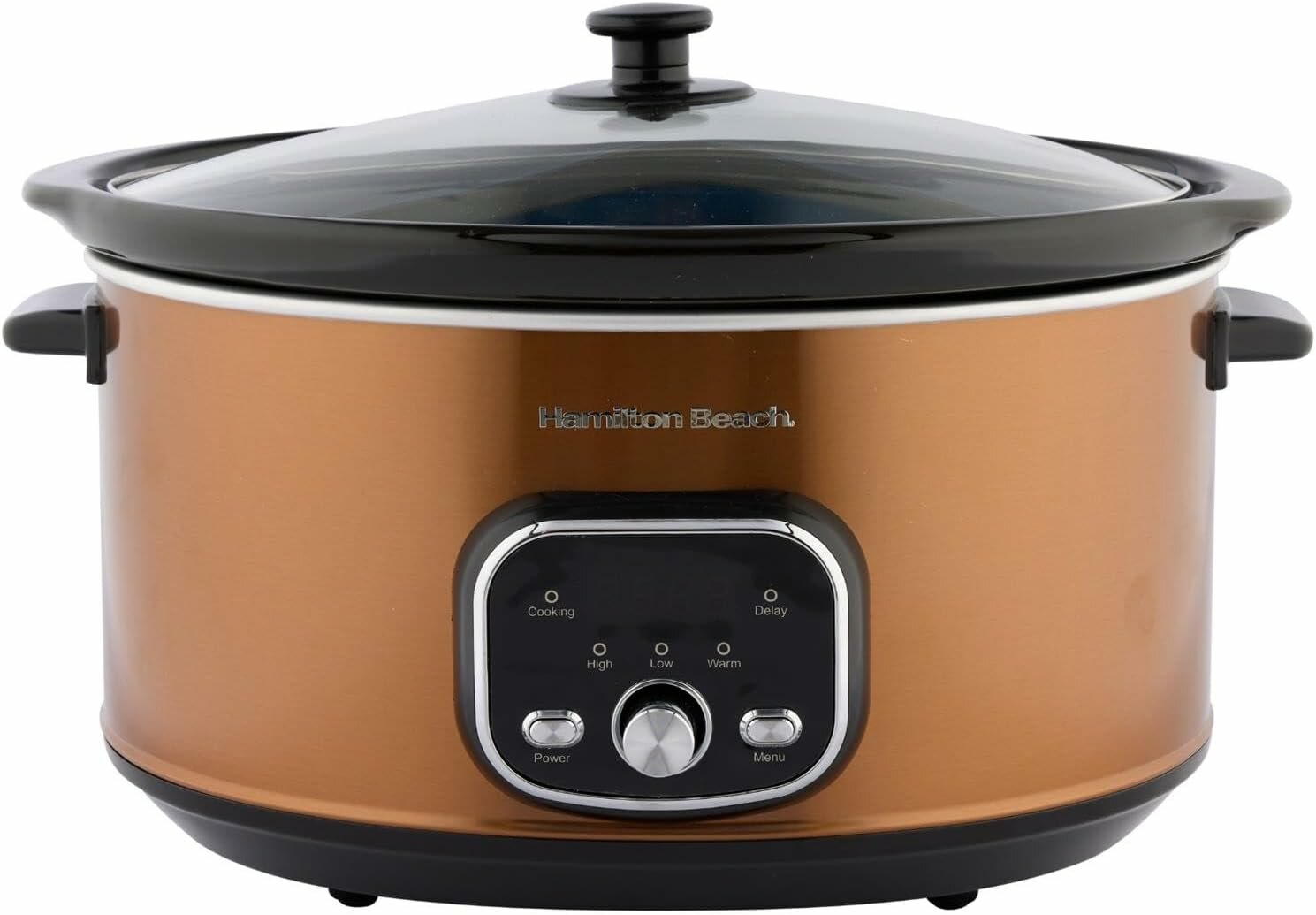 Медленноварка Hamilton Beach Slow Cooker, Digital, 6,5 л -Copper