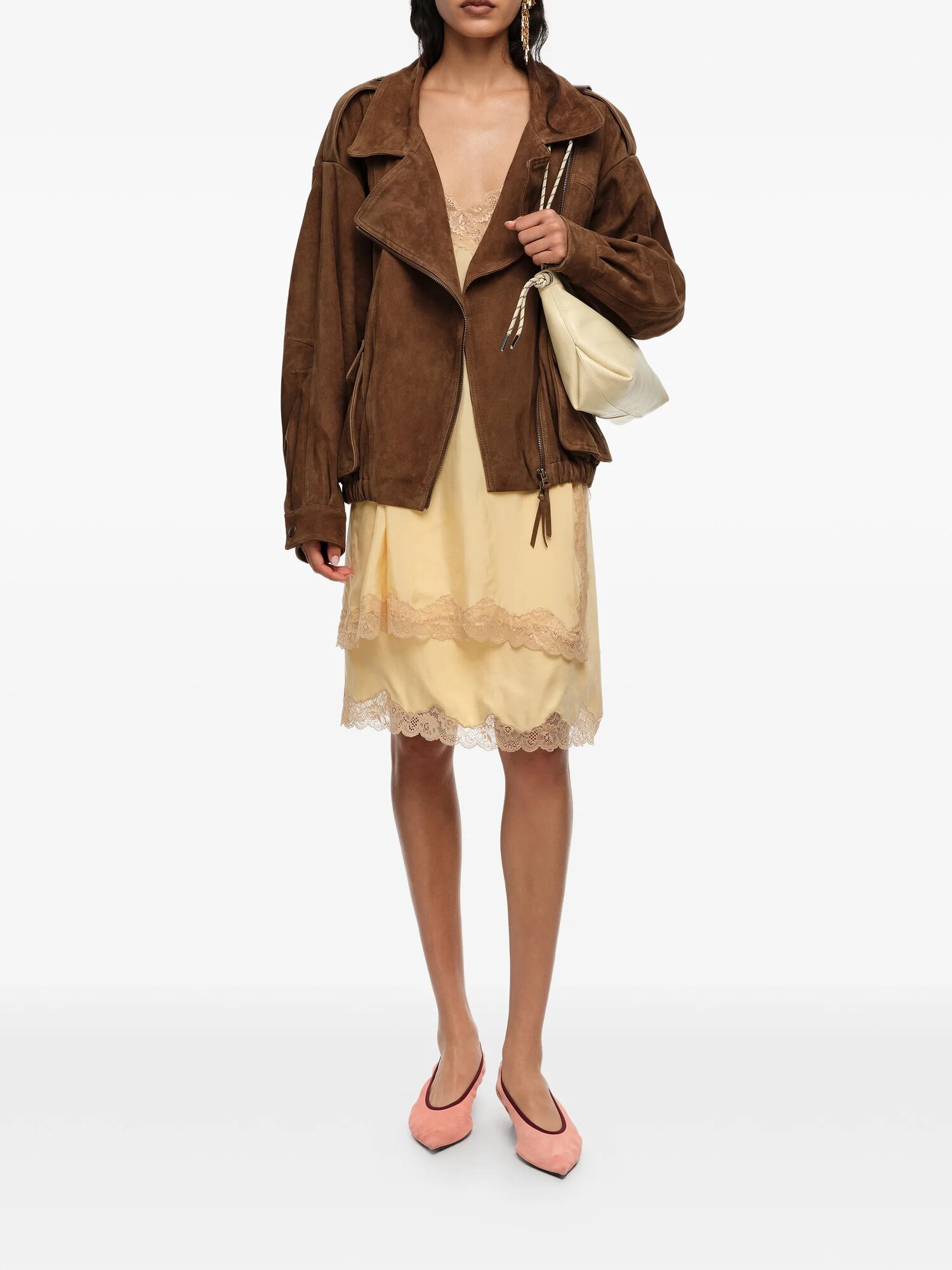 Куртка BIMBA Y LOLA, размер 36 EU, brown — фото 1