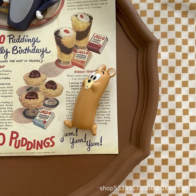 Магнитные украшения для холодильников,1 шт. Креативные магниты «Кот и мышь» для холодильника