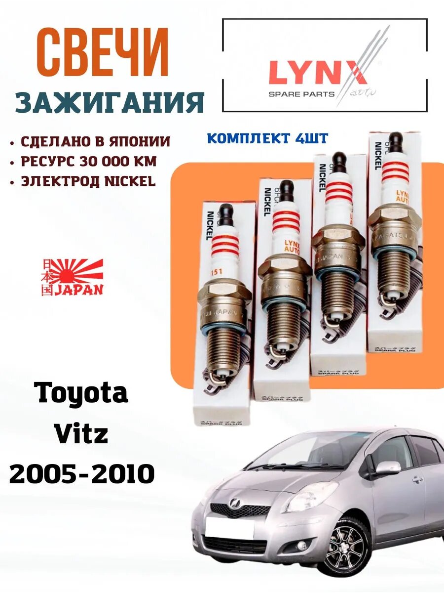 Свечи зажигания Тойота Витц