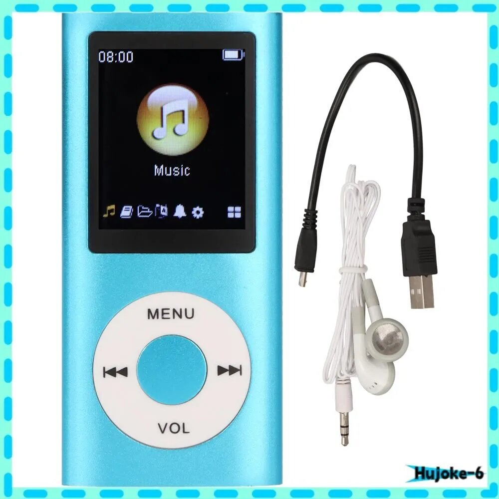 MP3-плеер, голубой