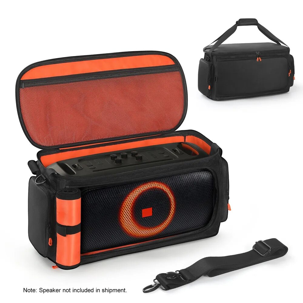 Чехол для колонки JBL PartyBox On The Go 2 из ЭВА с отделениями для микрофонов