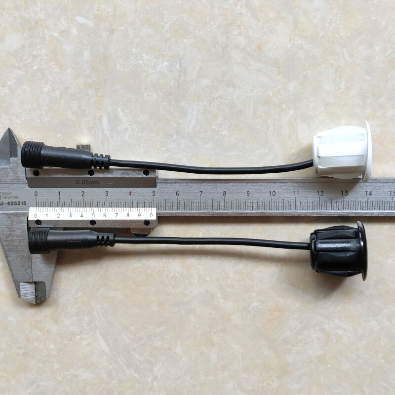 Датчик парковки передний для автомобиля, 18,8 мм, электрический, водонепроницаемый, красный, универсальный для