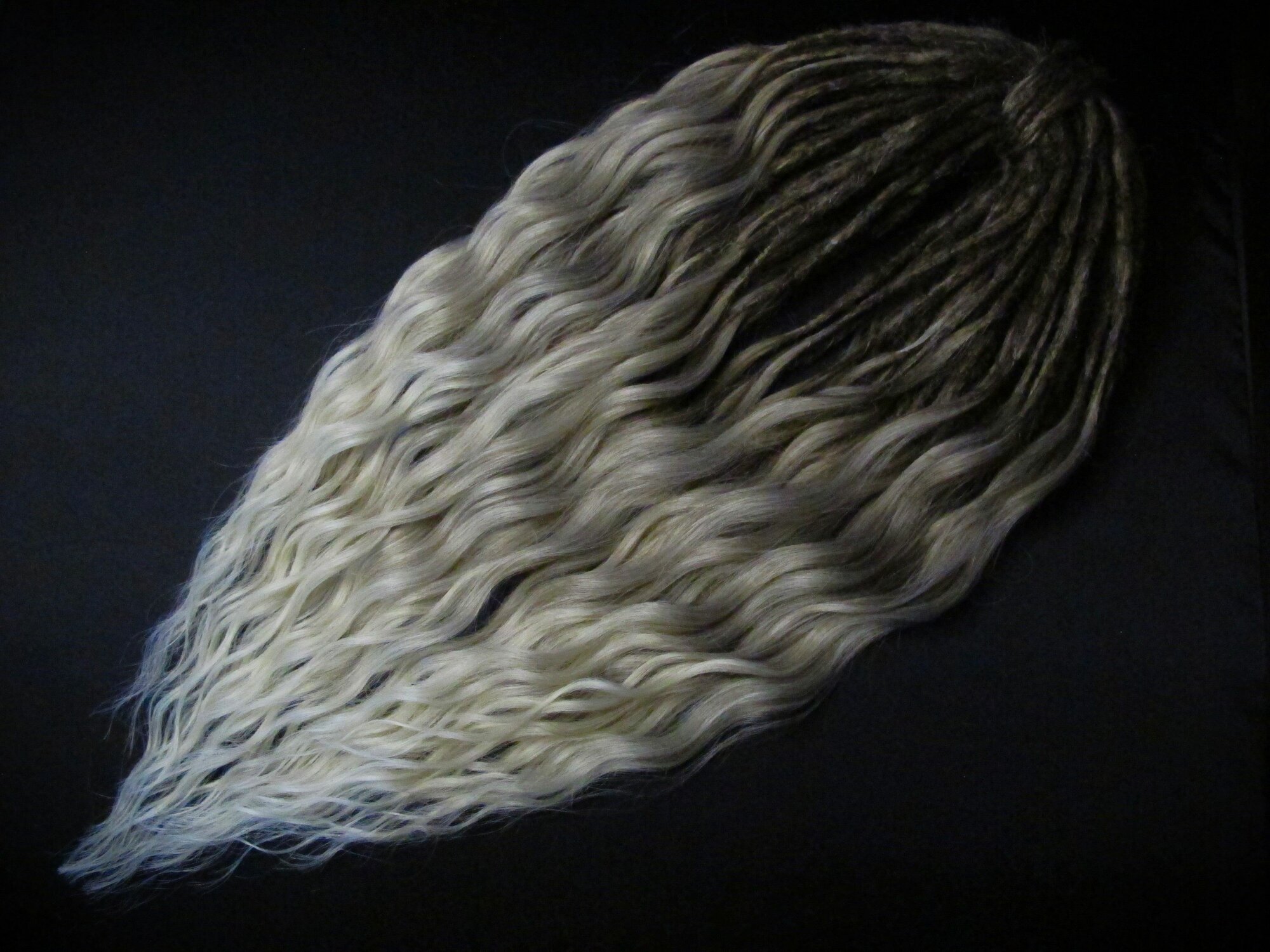 Де-дреды со свободным концом, 57 штук, друдокудри, "Дреды от По"