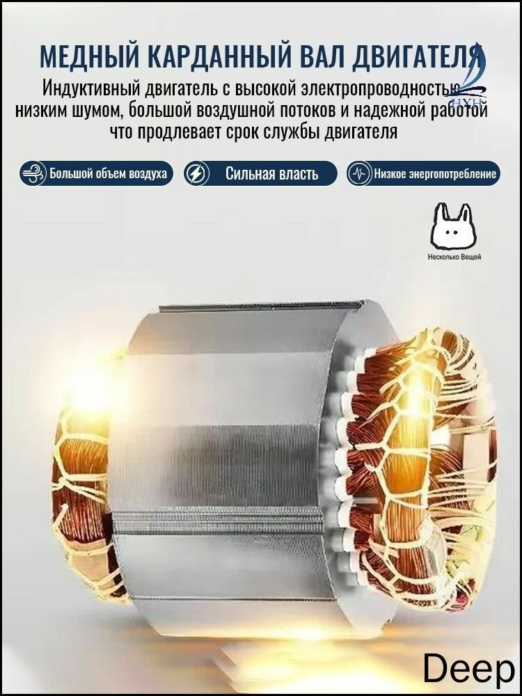 Дымосос для дымохода и камина, Автоматический удалитель дыма, Тягодутьевая машина, Усилитель тяги, Для печи, бани, гаража (220)