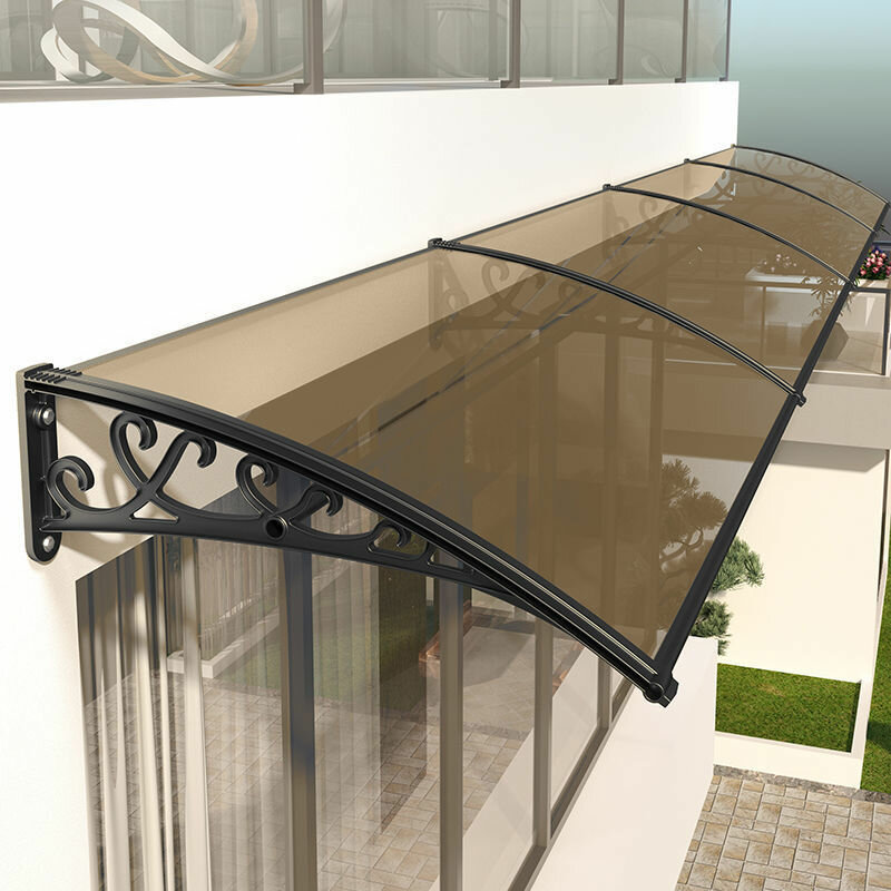 Дождевик для наружного окна, балконный кронштейн, солнцезащитный козырек, укрытие от дождя, домашний карниз, водонепроницаемый навес, бесшумная прочная доска, укрытие от дождя