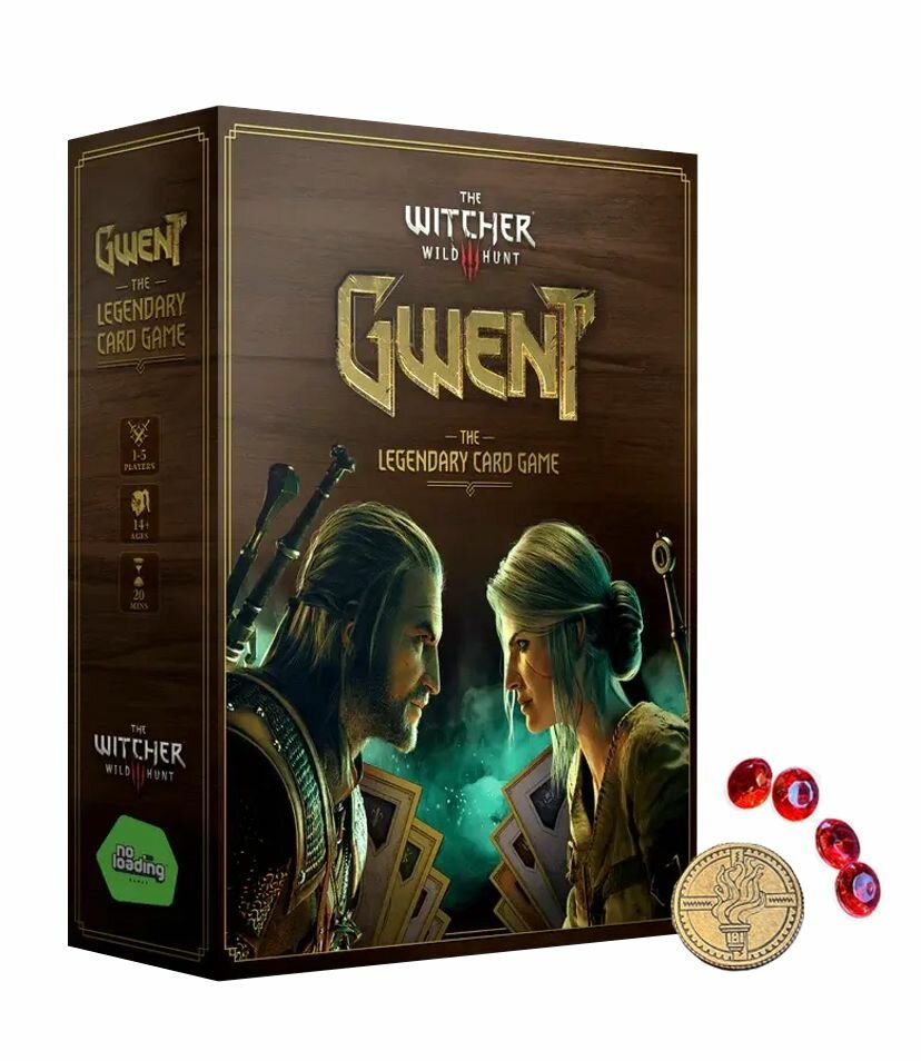 Настольная игра Gwent The Legendary Card Game (Гвинт: Ведьмак 3) с промонабором