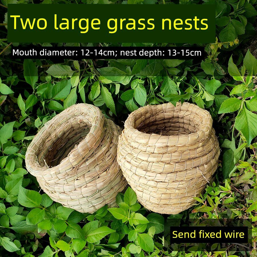 Коллекция: гнезда для птиц, гнезда для попугаев, соломенные гнезда, гнезда для перепелов, гнезда для волнистых