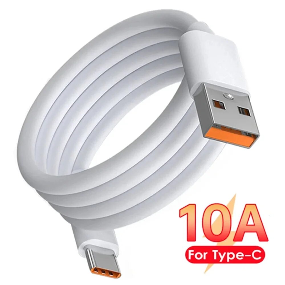 Зарядное Устройство GaN Type-C USB 240 Вт Для Быстрой Зарядки, Сетевой Адаптер С Поддержкой Кабеля PD