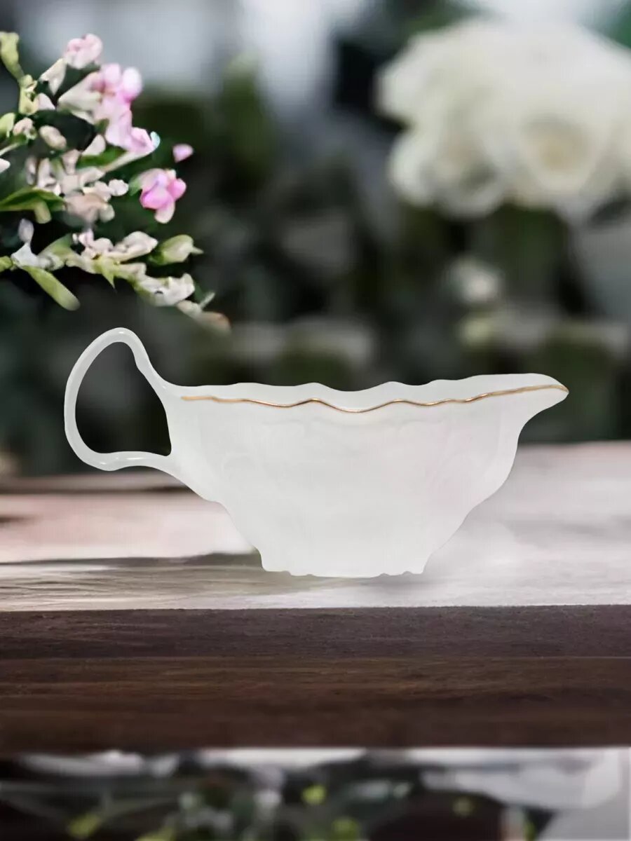 Соусник Lenardi Maria Gold, фарфоровый, 50 мл