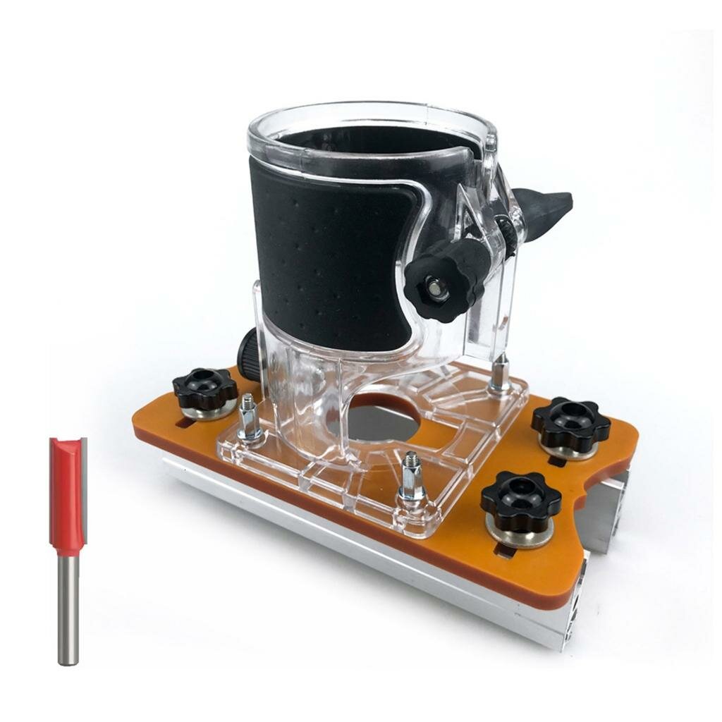 Слоттинг-кронштейн 2 в 1 для скрытых креплений, С резаком и транцем