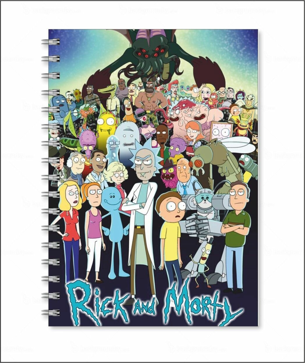 Тетрадь Рик и Морти - Rick and Morty
