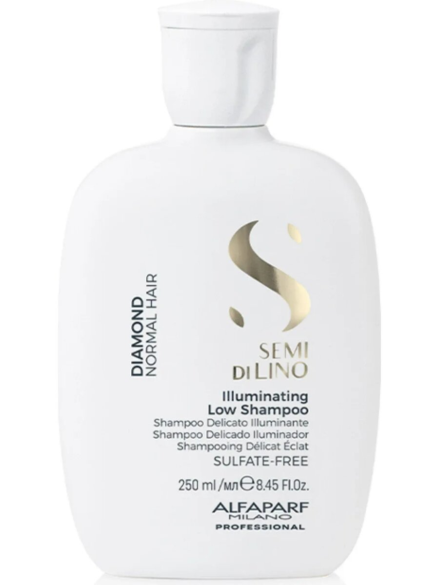 Шампунь для нормальных волос, придающий блеск Alfaparf Milano Illuminating Low Shampoo, 250 мл