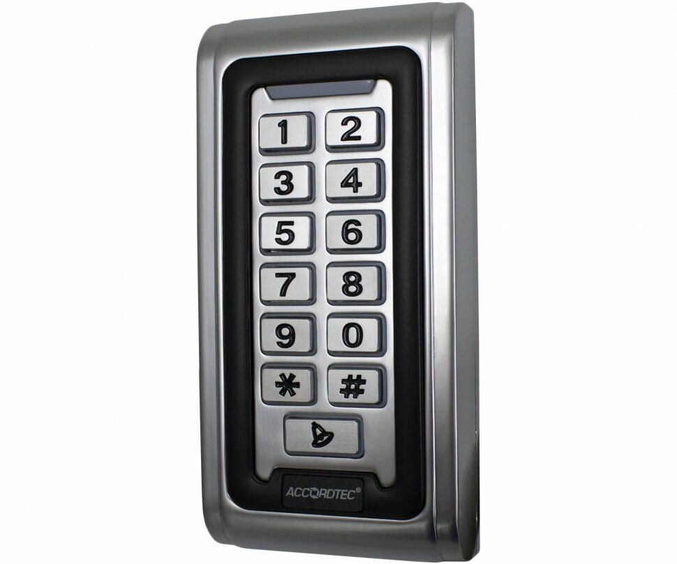 AT-CP200EM-W (IP68) (AccordTec) Кодовая накладная панель (считыватель EM-MARINE 2000 пользователей)