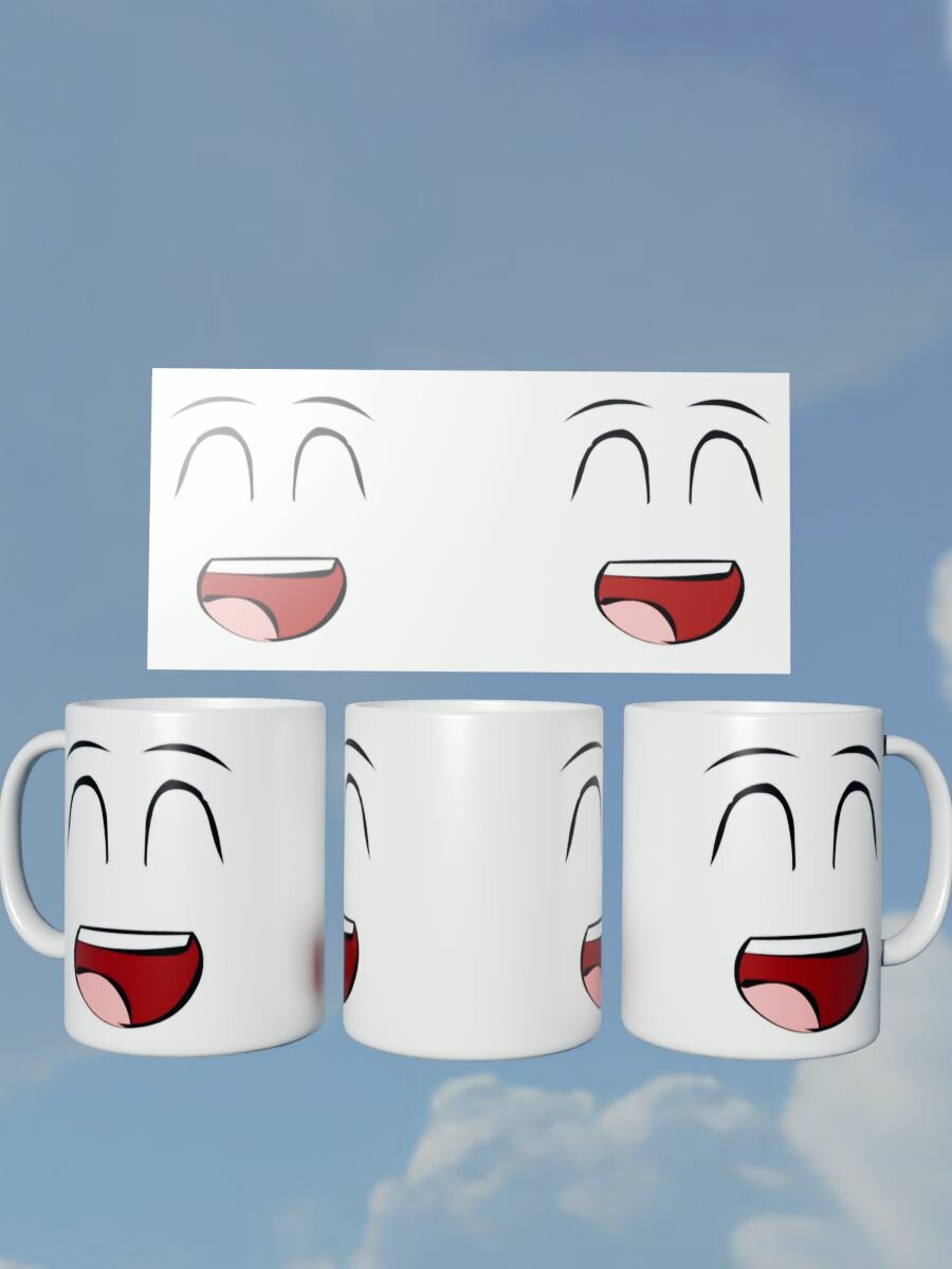 Кружка лицо роблокс roblox