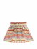 Юбка Missoni Zigzag-print pleated mini skirt, размер 6 лет, оранжевый