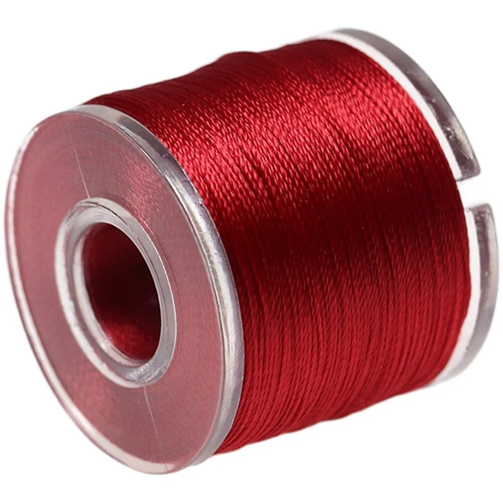 Нейлоновая нить для ремонта удочек 60-70 м Бордовый, red 1pc