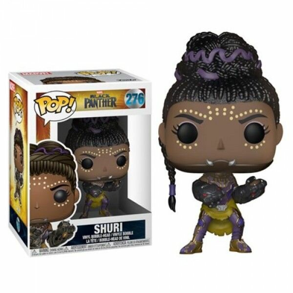 Фигурка Funko POP Shuri (Vaulted) из фильма Black Panther Marvel / Шури из Черная Пантера Марвел Фанко ПОП